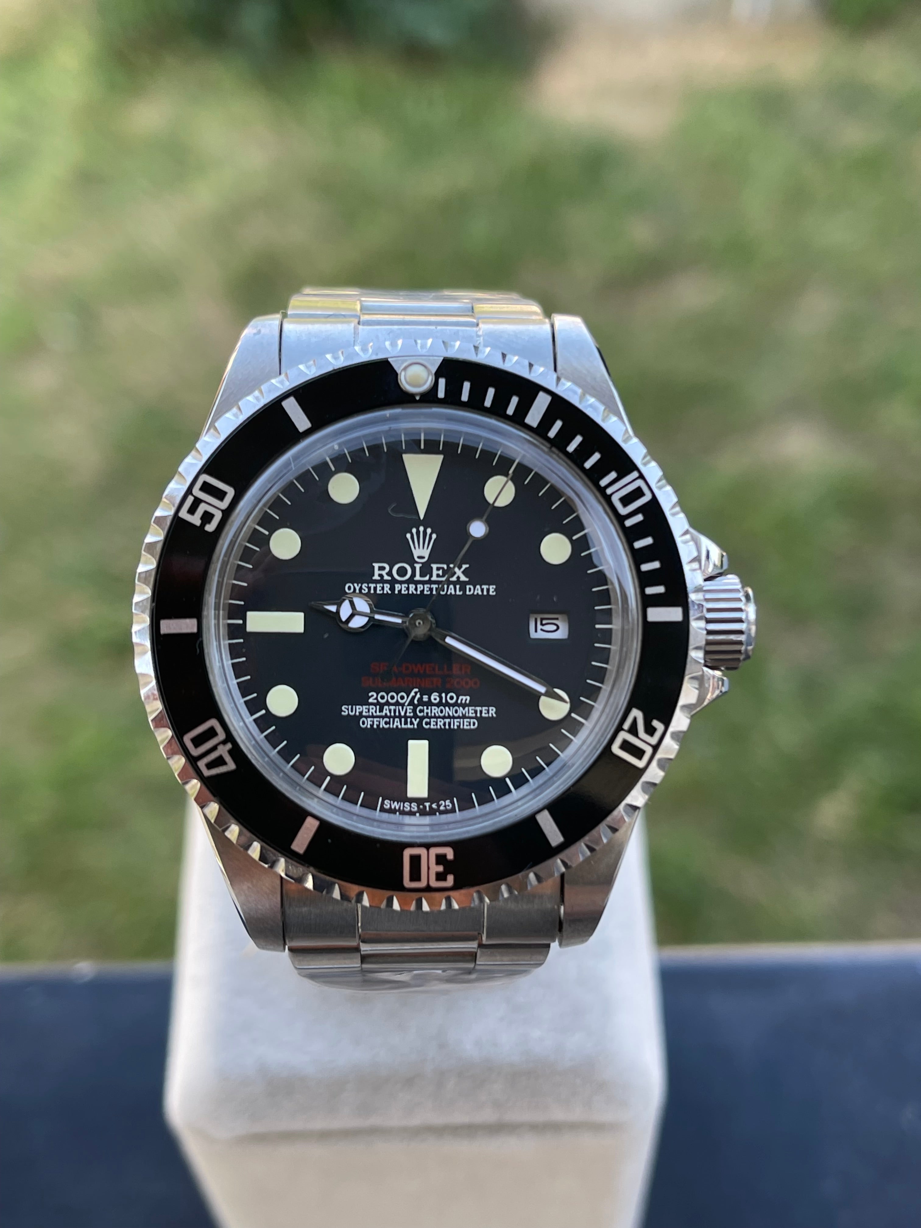 ROLEX SEA-DWELLER RED WRITING CLONE – Timer2024